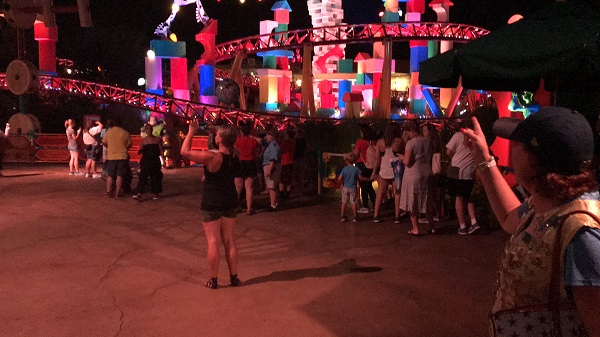 Toy Story Land Night First Visit